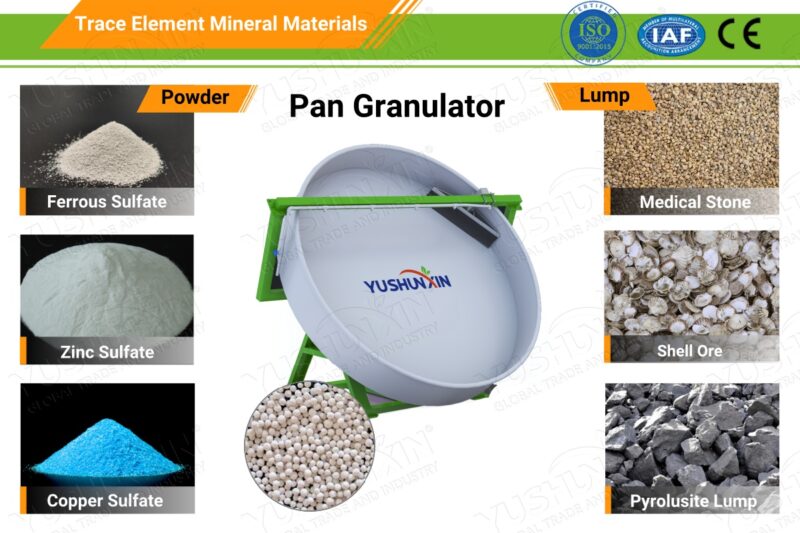 Disc Granulator Machine | 0.02-6 T/H | $2,000-$8,000